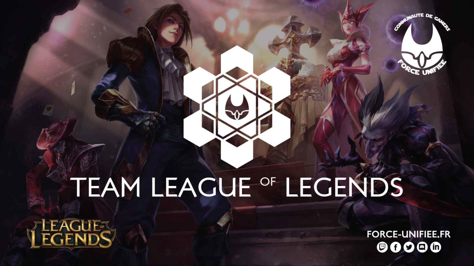 La team League of Legends - Force Unifiée